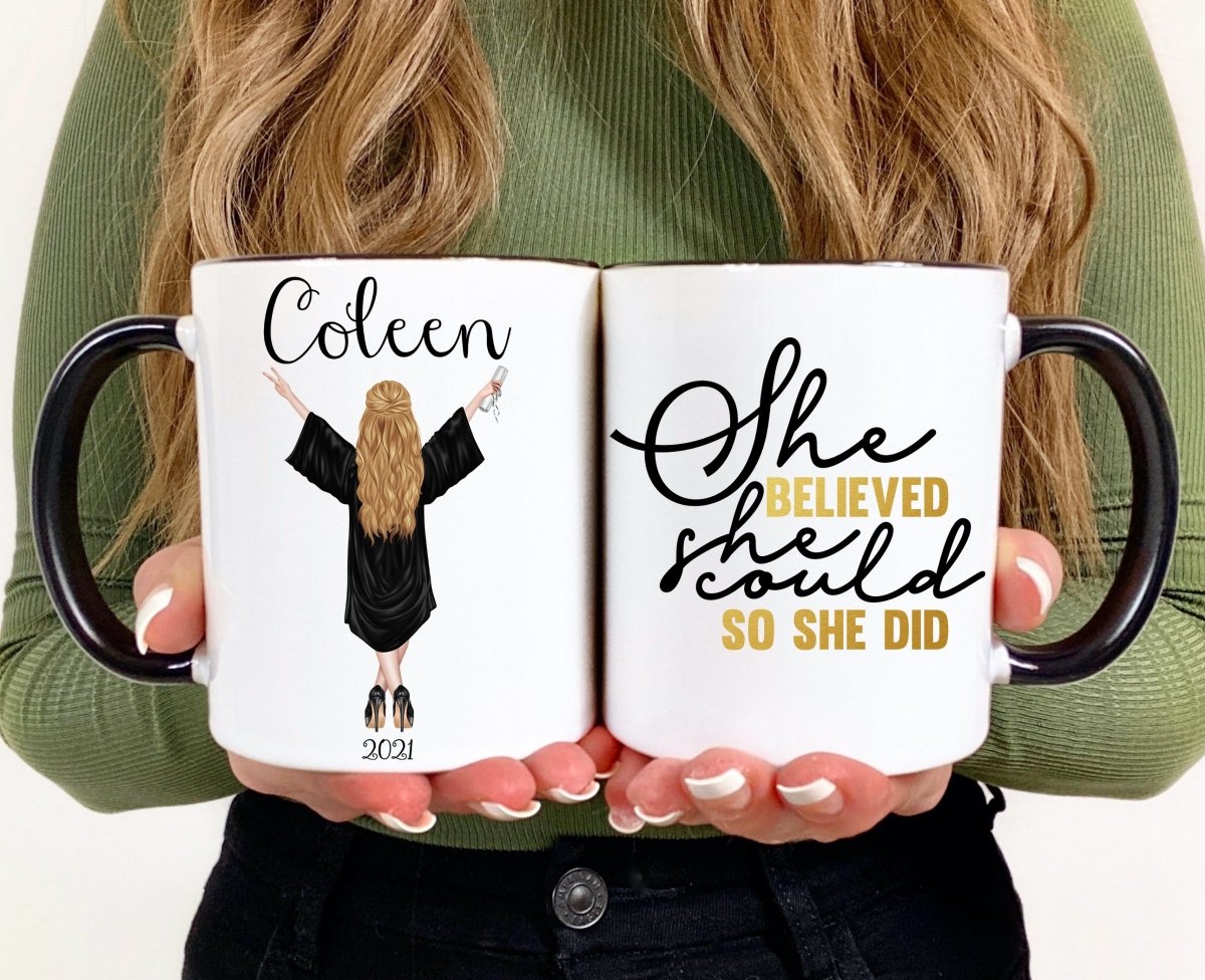 Personalized Graduation Mug For Girl – SweetTeez LLC